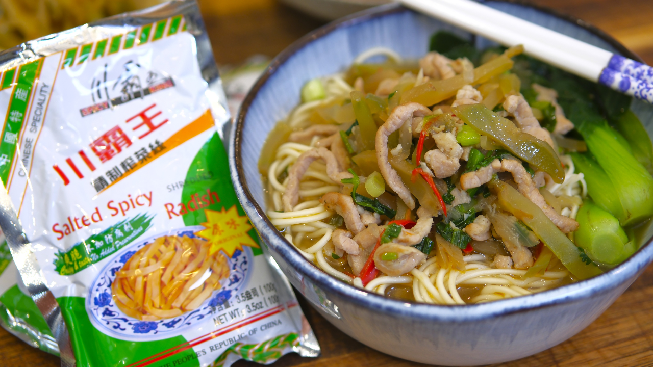 Zhacai Rousi Mian - A Classic Chinese Noodle Soup – Curated Kitchenware