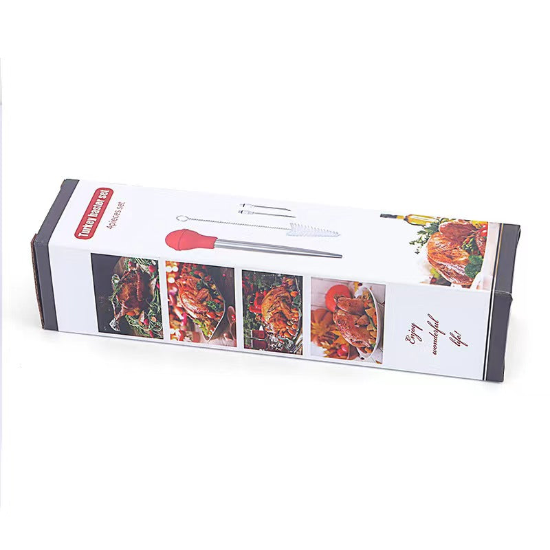 Turkey Baster - Also comes with marinade injectors! – Curated Kitchenware